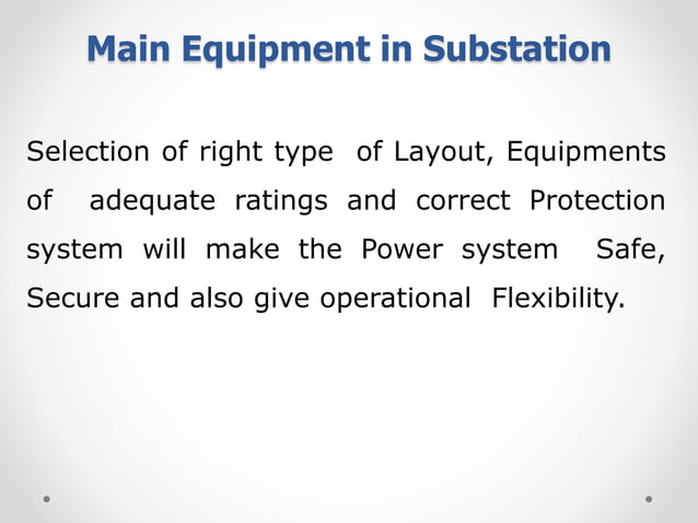 1.substation layouts | PPTX