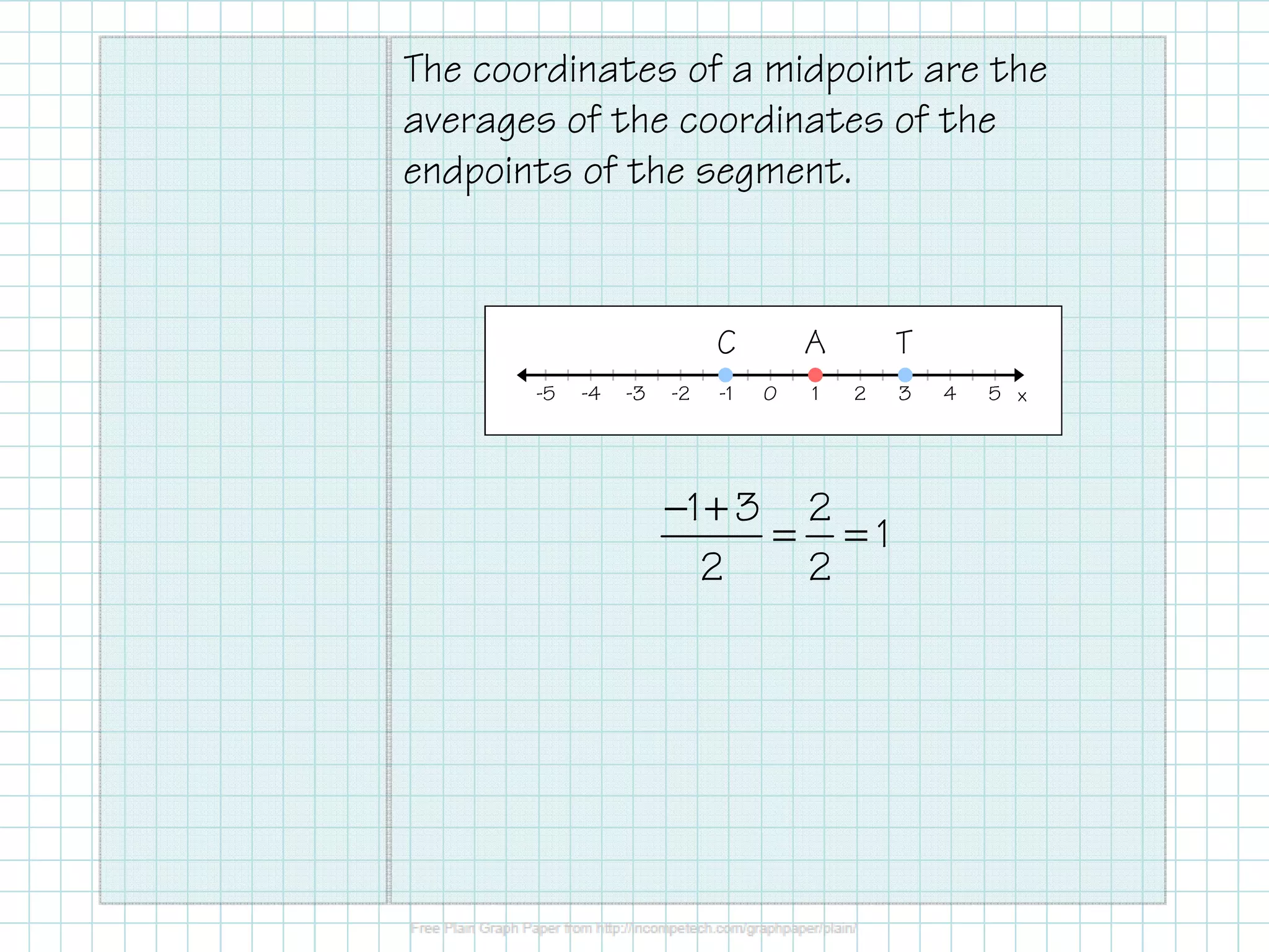 1.1.1C Midpoint and Distance Formulas | PDF