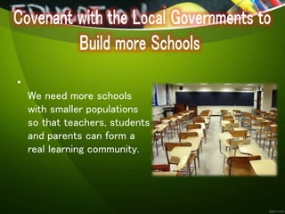 Ten Point Education Agenda of the Philippines | PPTX