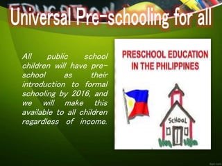 Ten Point Education Agenda of the Philippines | PPTX