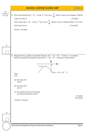 1.0 modul super score kertas 1 set 1 | PDF | Science