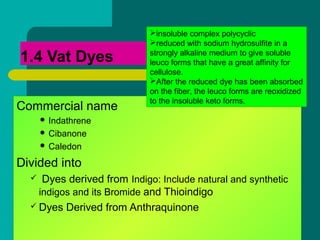 1. introduction to preparation and structure of some common dyestuffs | PPT
