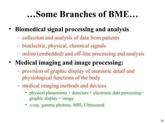 Biomedical engineering (BME) | PPT