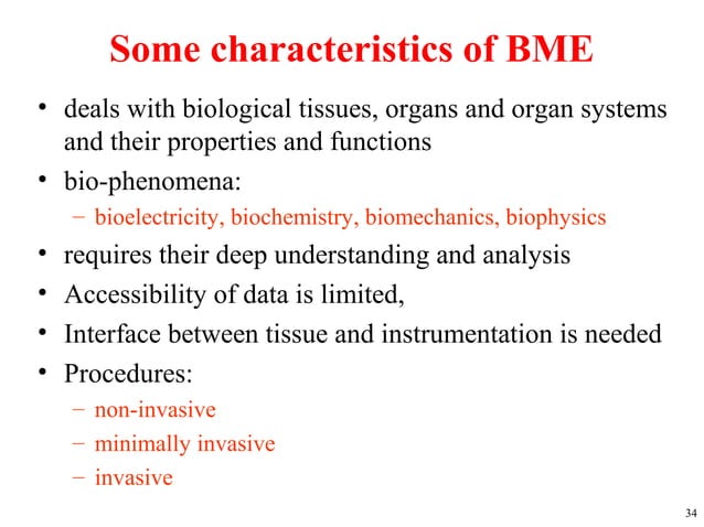 Biomedical engineering (BME) | PPT