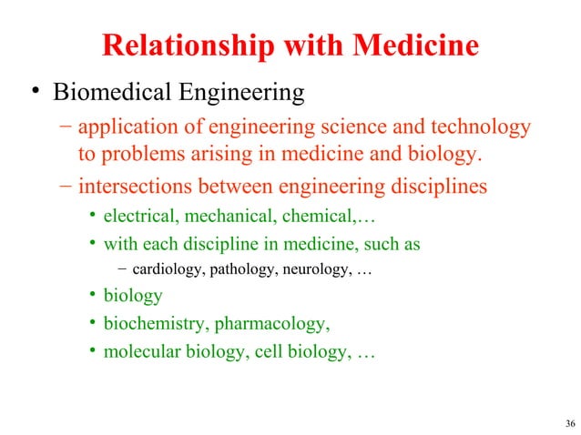 Biomedical engineering (BME) | PPT