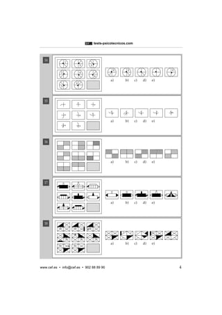 test psicotecnicos cef | PDF