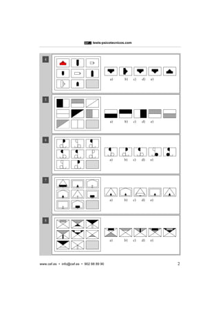 test psicotecnicos cef | PDF