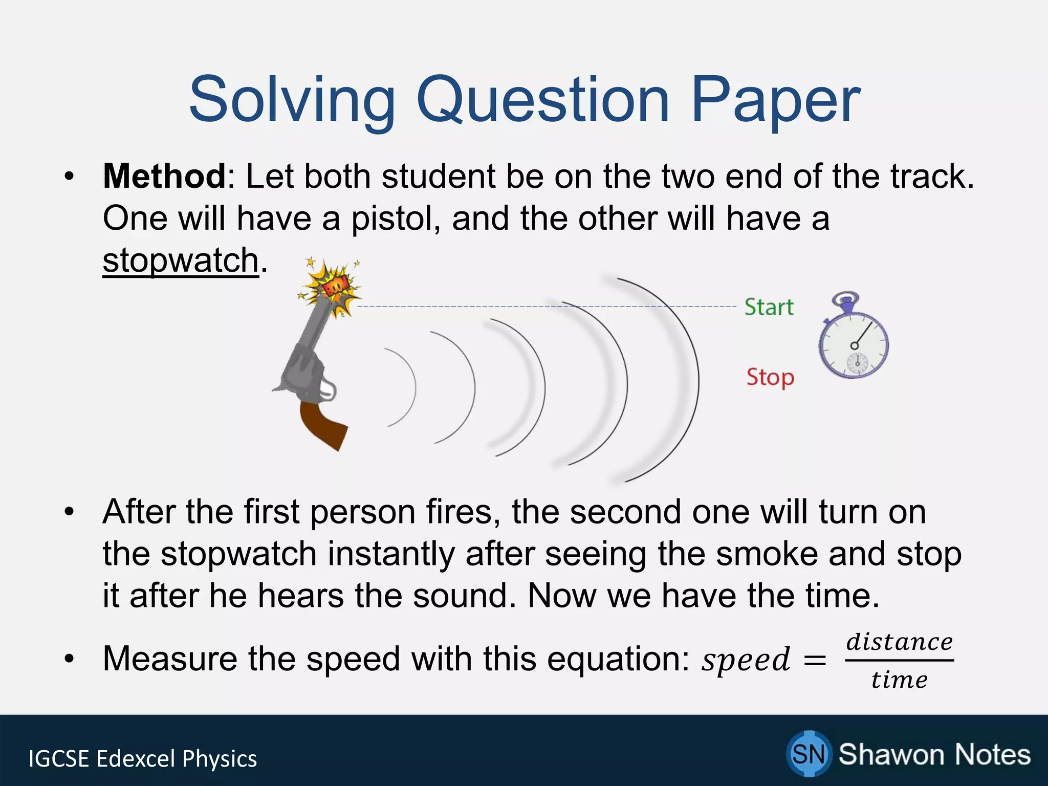 Methods and Measurement - IGCSE Edexcel Physics | PPT