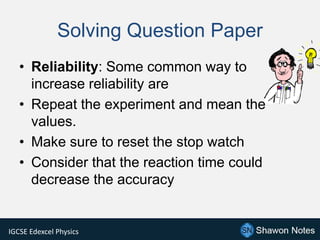 Methods and Measurement - IGCSE Edexcel Physics | PPT