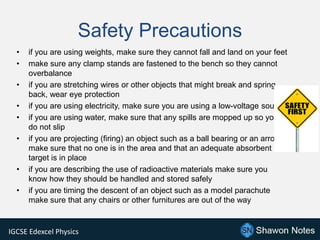 Methods and Measurement - IGCSE Edexcel Physics | PPTX