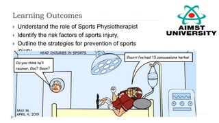 1. risk factors and prevention of sports injuries | PPTX