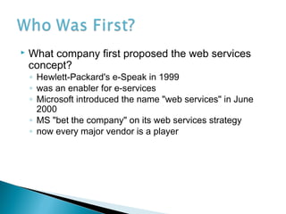 web services | PPT
