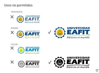1. manual identidad visual eafit ejemplo | PDF