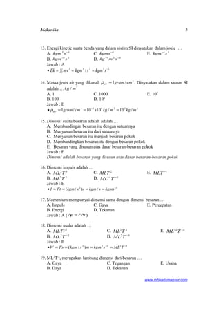 Besaran dan Satuan | DOC