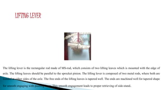 AUTOMATIC SIDE STAND SYSTEM | PPTX