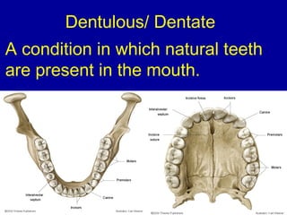 introduction to prosthodontics | PPT