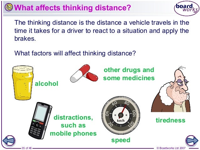 Speed and acceleration