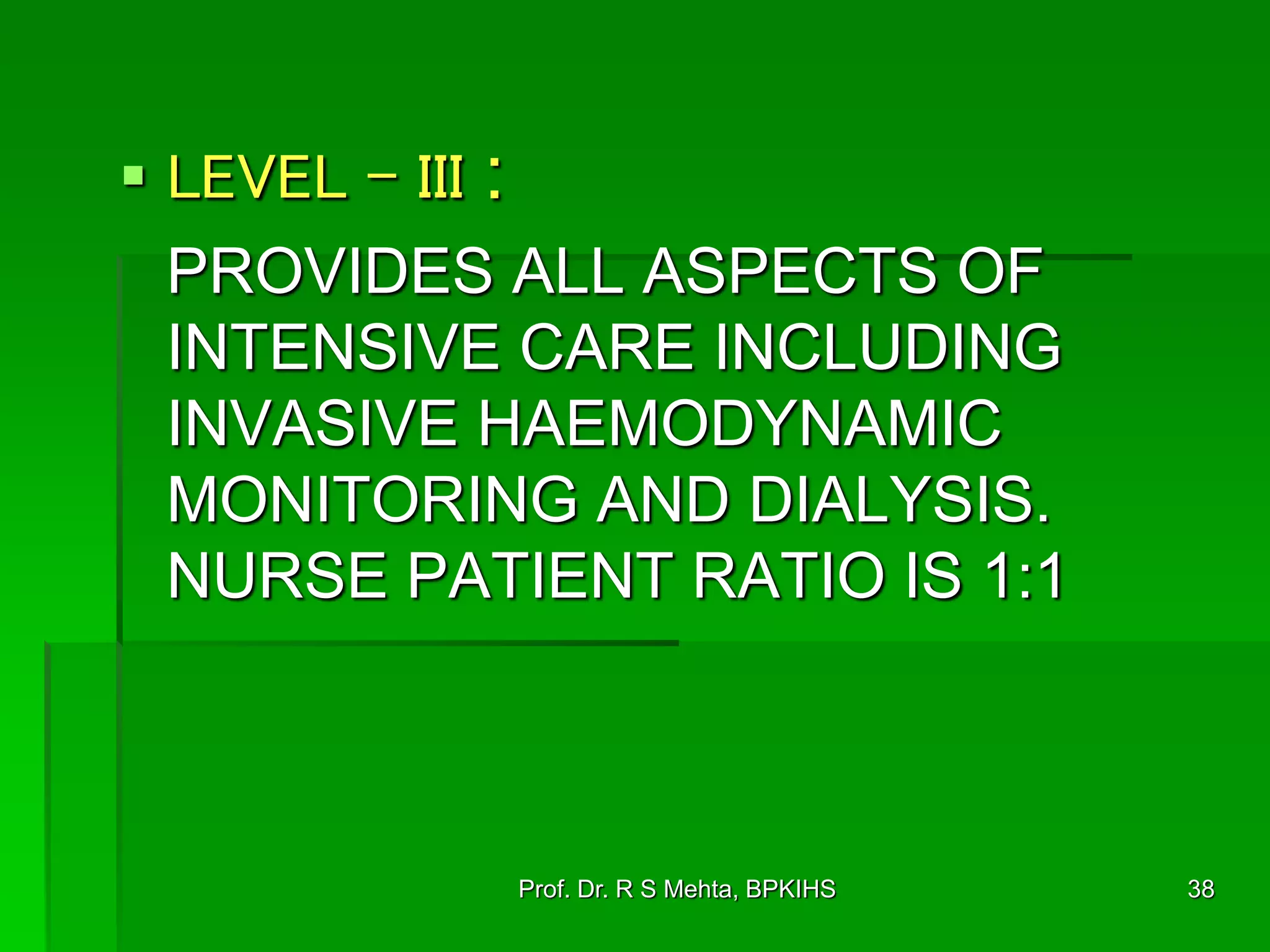 1. critical care | PPSX