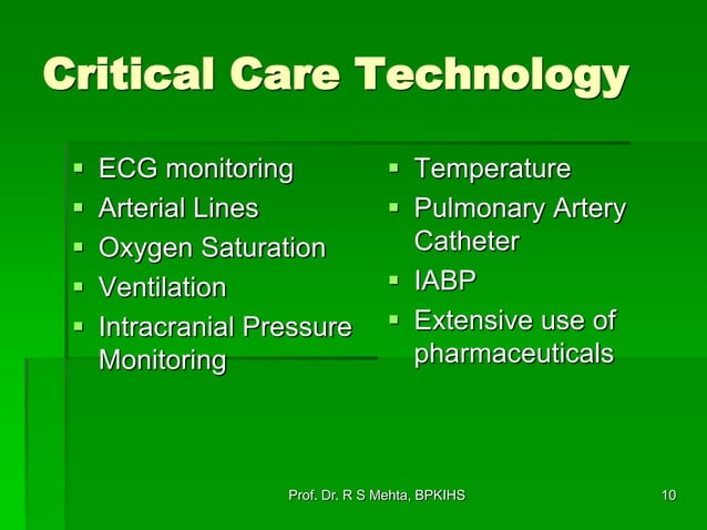 1. critical care | PPSX | First Aid | Injuries