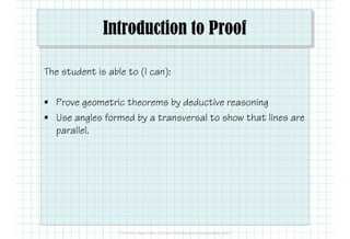 1.3.2B Introduction to Proof | PDF