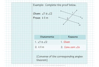 1.3.2B Introduction to Proof | PPT