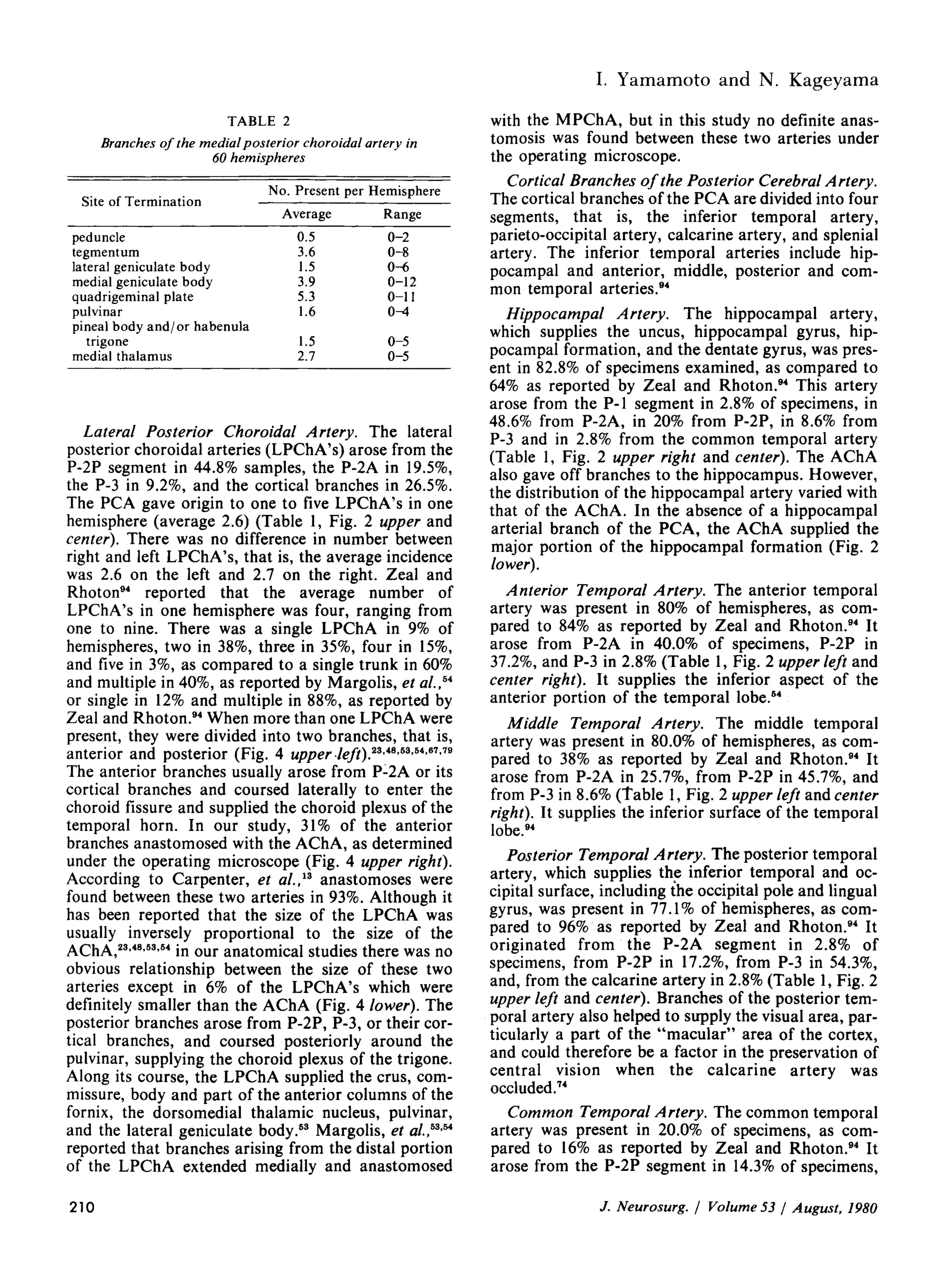 Microsurgical anatomy of the pineal region | PDF