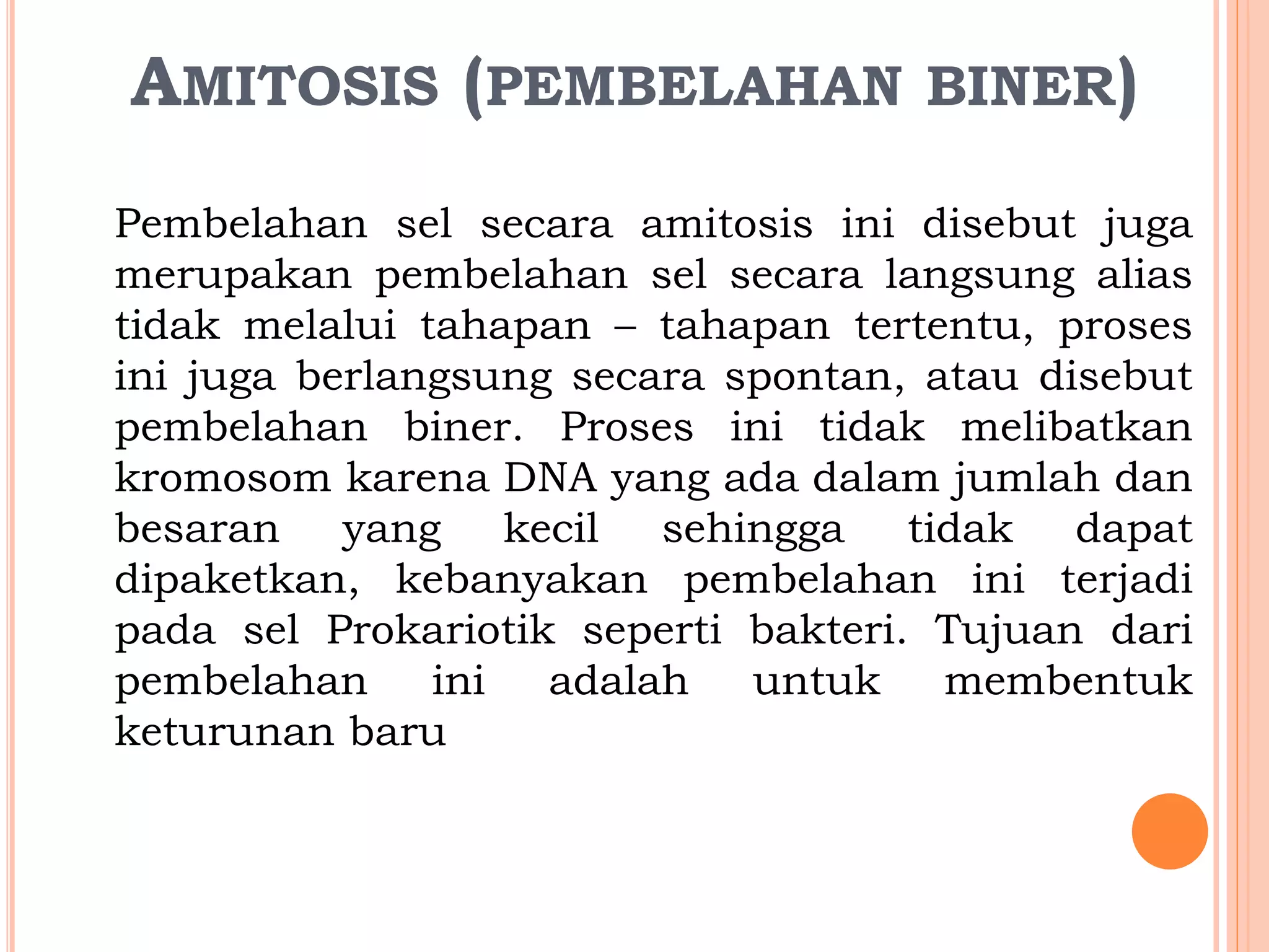 1. macam macam mitosis, meiosis, amitosis | PPTX