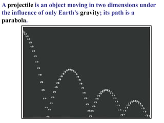 1.5 projectile motion | PPTX