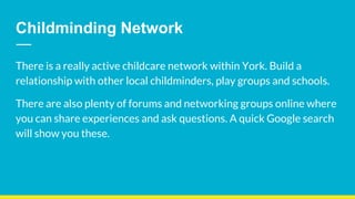 Lesson 1 - Types of support and sources of information required for ...