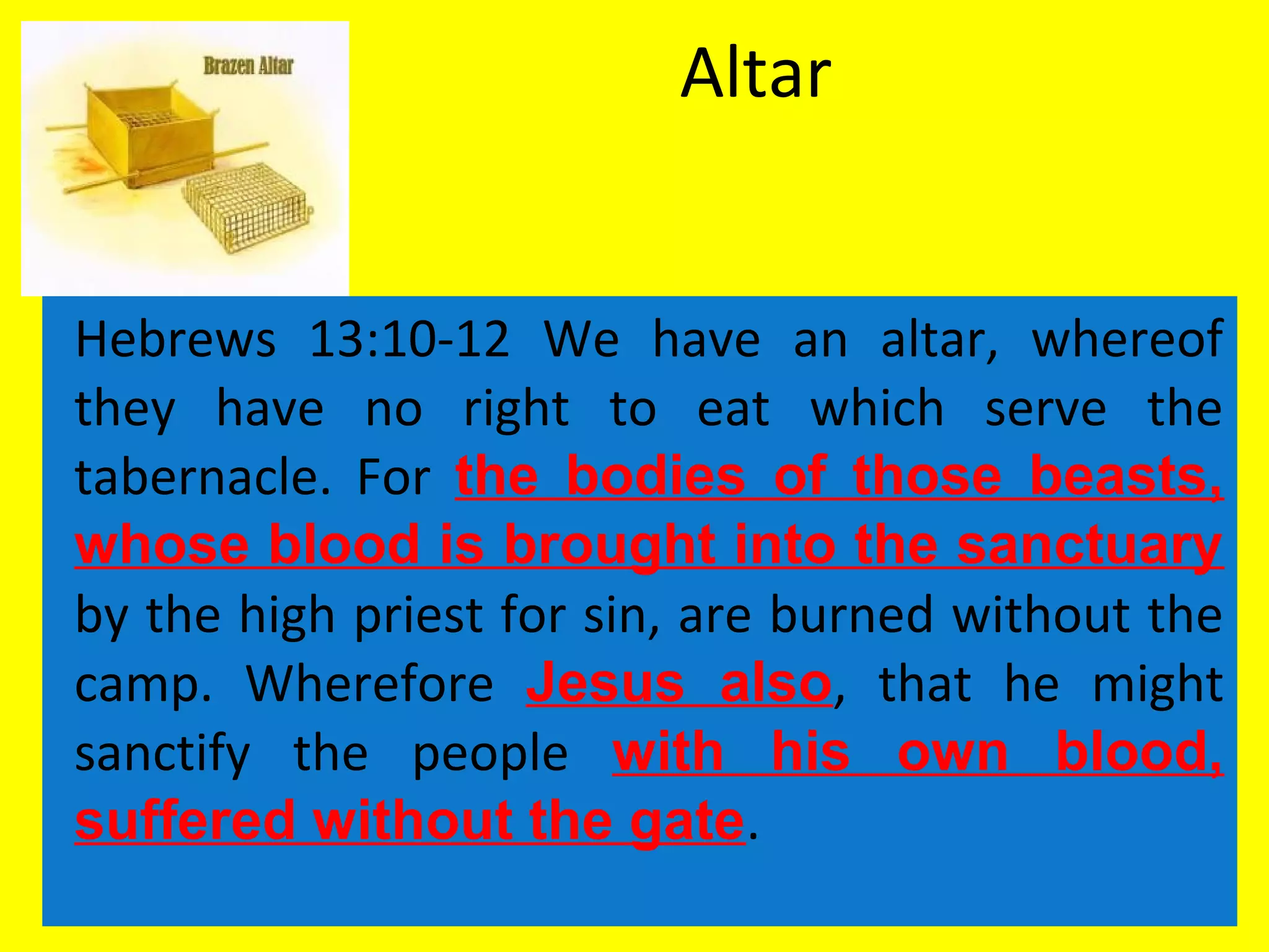 Sanctuary Presentation 1. The Sanctuary Articles | PPT