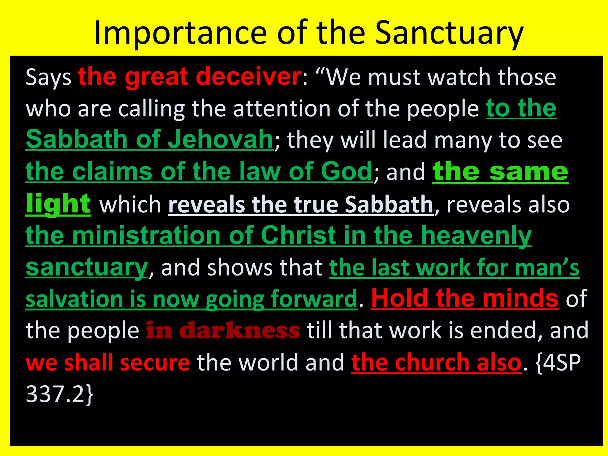 Sanctuary Presentation 1. The Sanctuary Articles | PPT