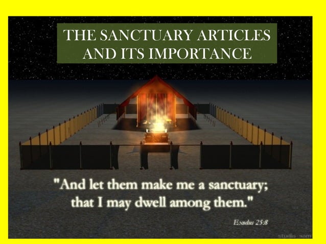 Sanctuary Presentation 1. The Sanctuary Articles | PPT | Christianity ...
