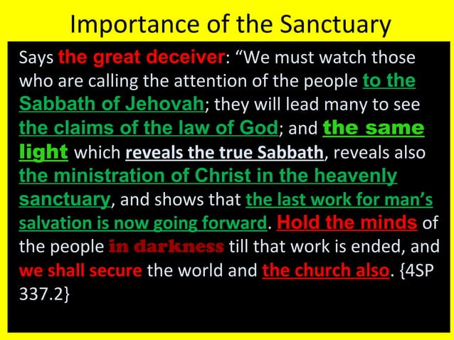 Sanctuary Presentation 1. The Sanctuary Articles | PPT | Christianity ...