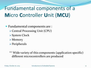 A topic on embedded system | PPT