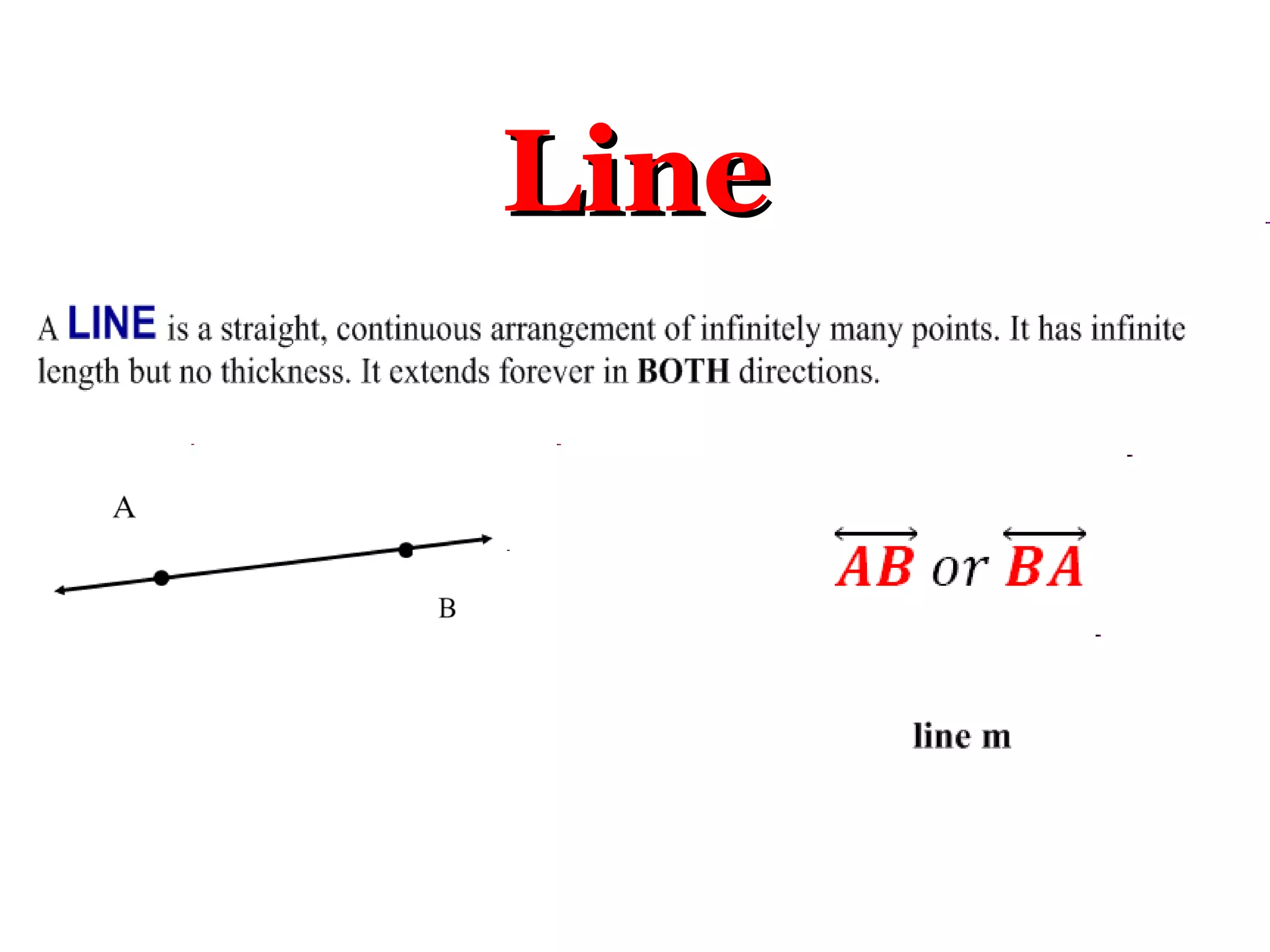 Points, Lines and Planes | PPT