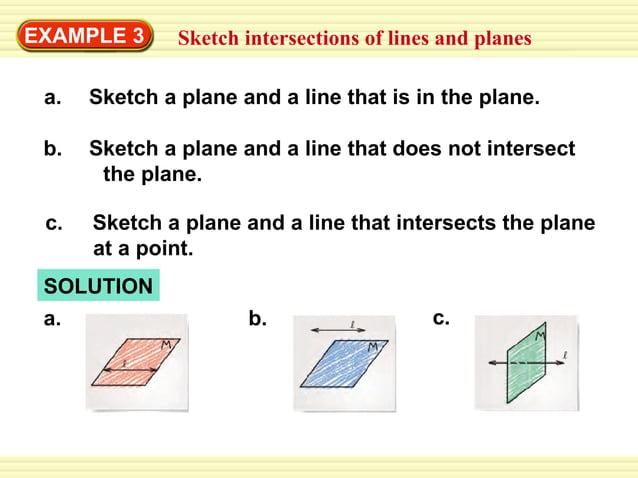 Points, Lines and Planes | PPT
