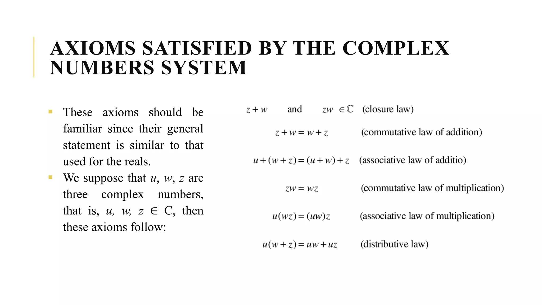 1. introduction to complex numbers | PDF