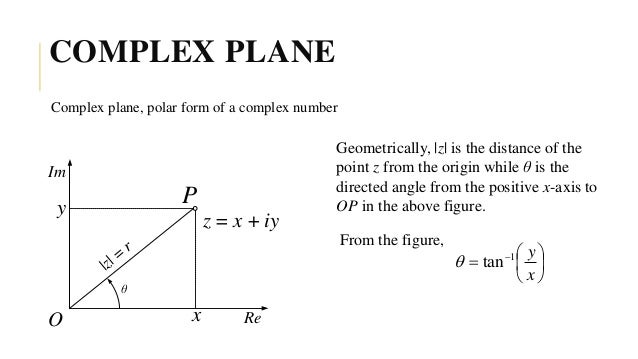 1. introduction to complex numbers