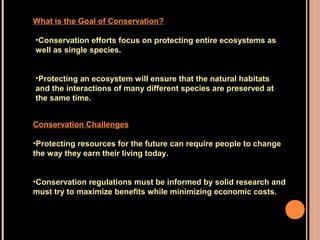 Biodiversity & Conservation | PPT