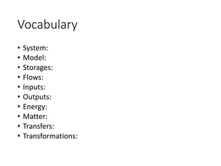1.2 Systems and models | PPTX