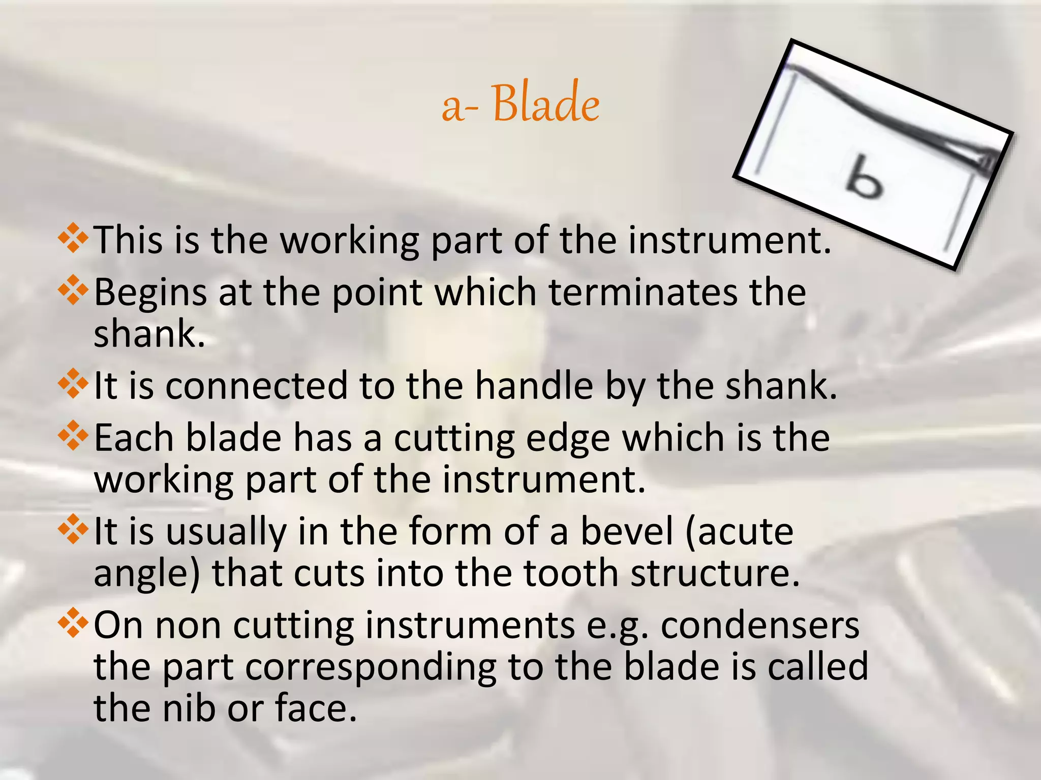 dental instruments | PPTX