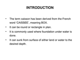 1.6 caisson | PPT