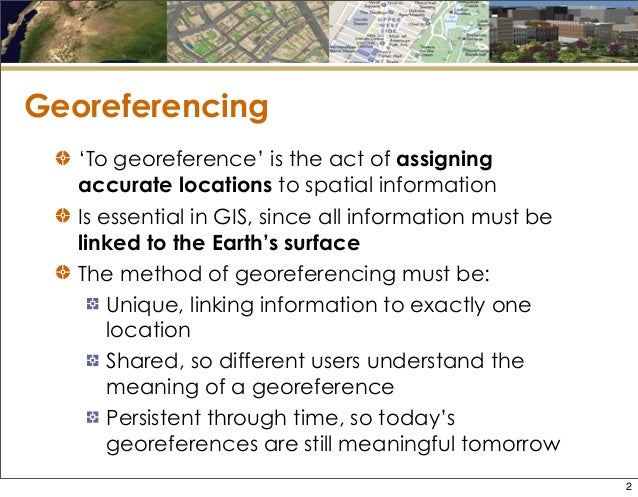 georeference