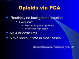 Fentanyl for perioperative pain management - Dr. Alex Yeo Sow Nam | PPT