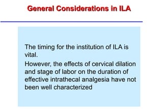 Labor analgesia Is It Attainable - Susilo Chandra, MD, FRCA | PPT