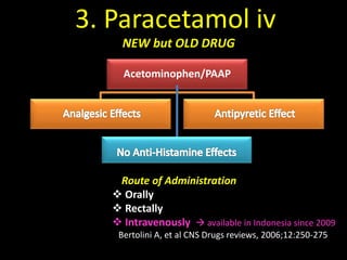 dr.Husni - paracetamol iv as a safety analgesic | PPTX