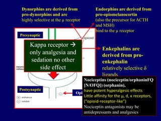 dr. Ike - update on opioid pharmacology | PPTX
