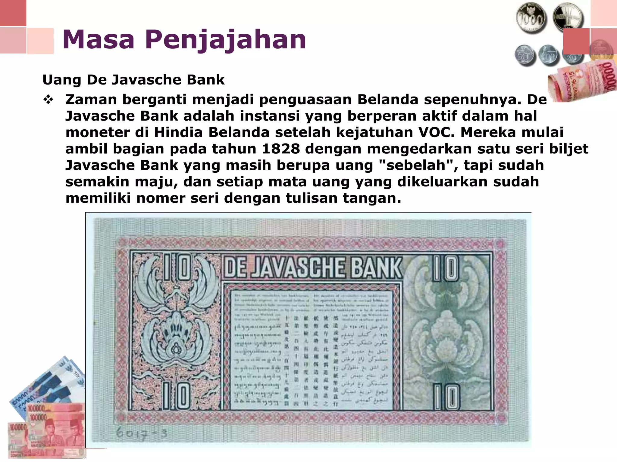 sejarah uang | PPTX