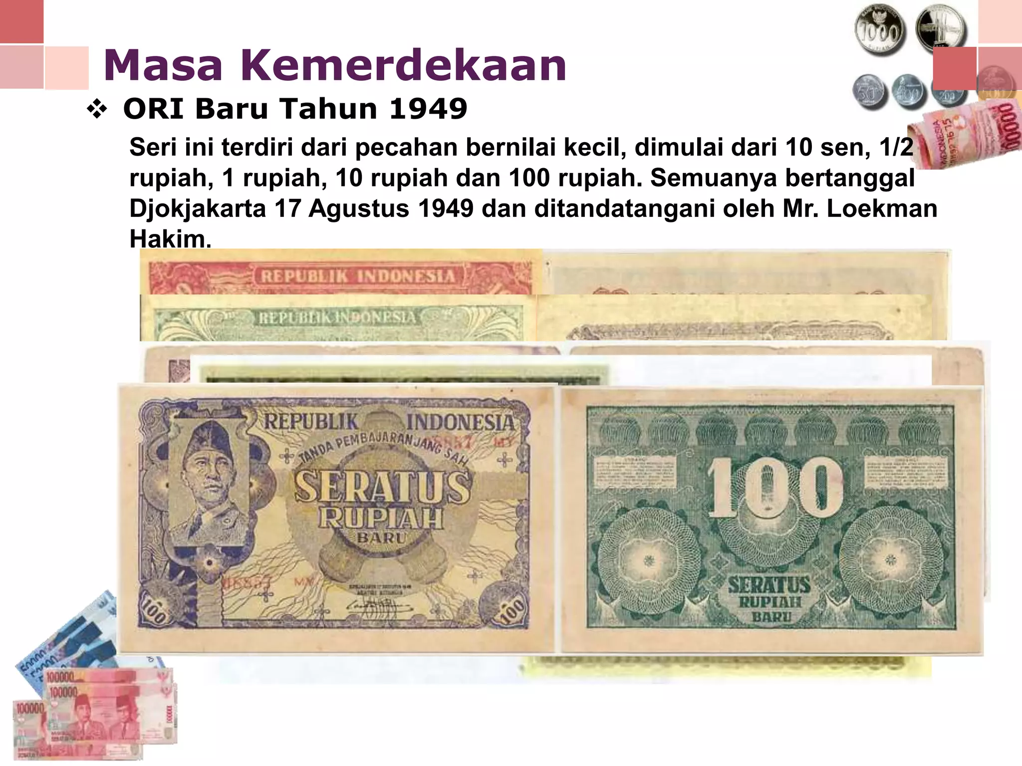 sejarah uang | PPTX