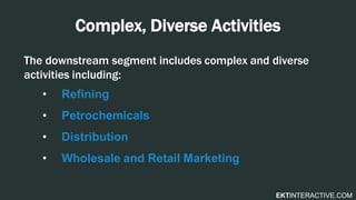 Oil 101 - What is Downstream? | PPTX